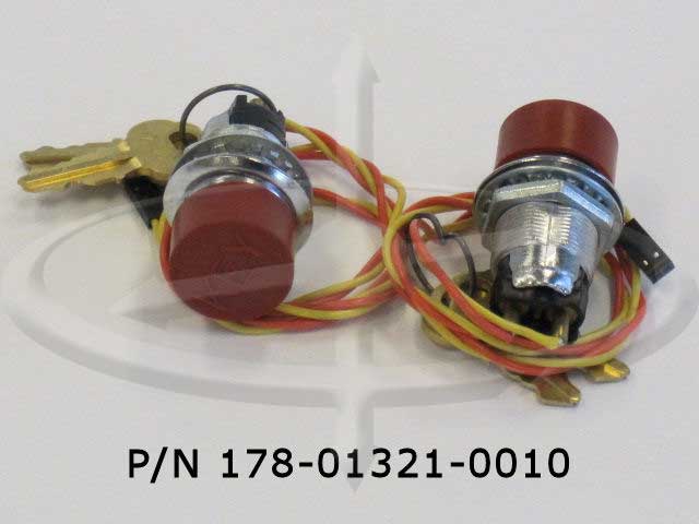 Magnetek 178-01321-0010 Part 15/90 Key Switch Assembly with Positive ...