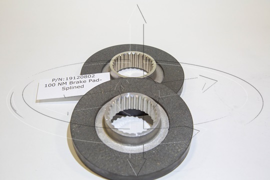 Nord 100 NM Brake Pad | Nord Parts | Crane & Hoist Equipment