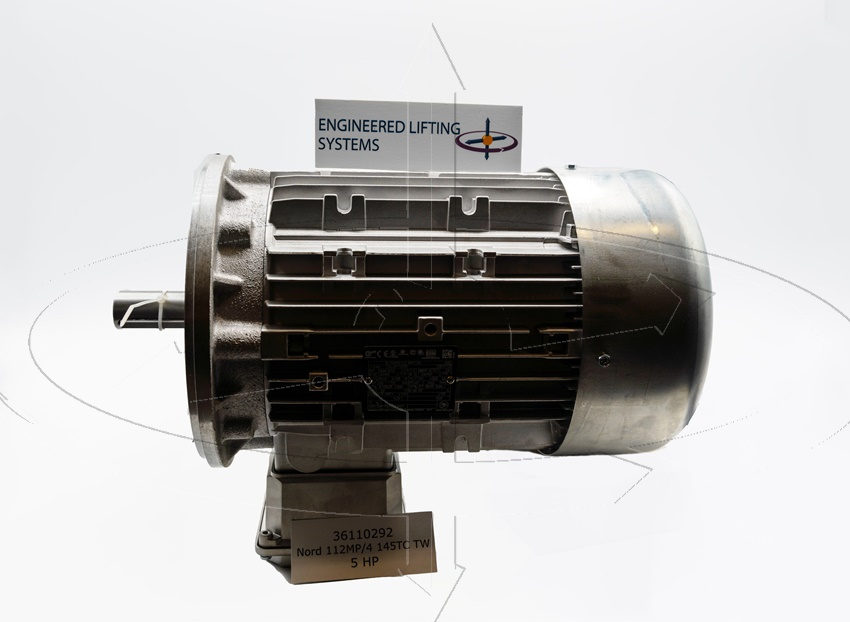 Nord 36110292 112MP/4 184TC TW 5 HP Motor | Crane & Hoist Equipment