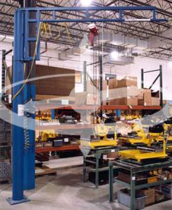 Enclosed Track Work Station Jibs | Track Work Station Jibs